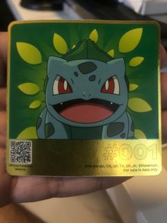 Oreo Pokemon Bulbasaur card, Hobbies & Toys, Toys & Games on Carousell