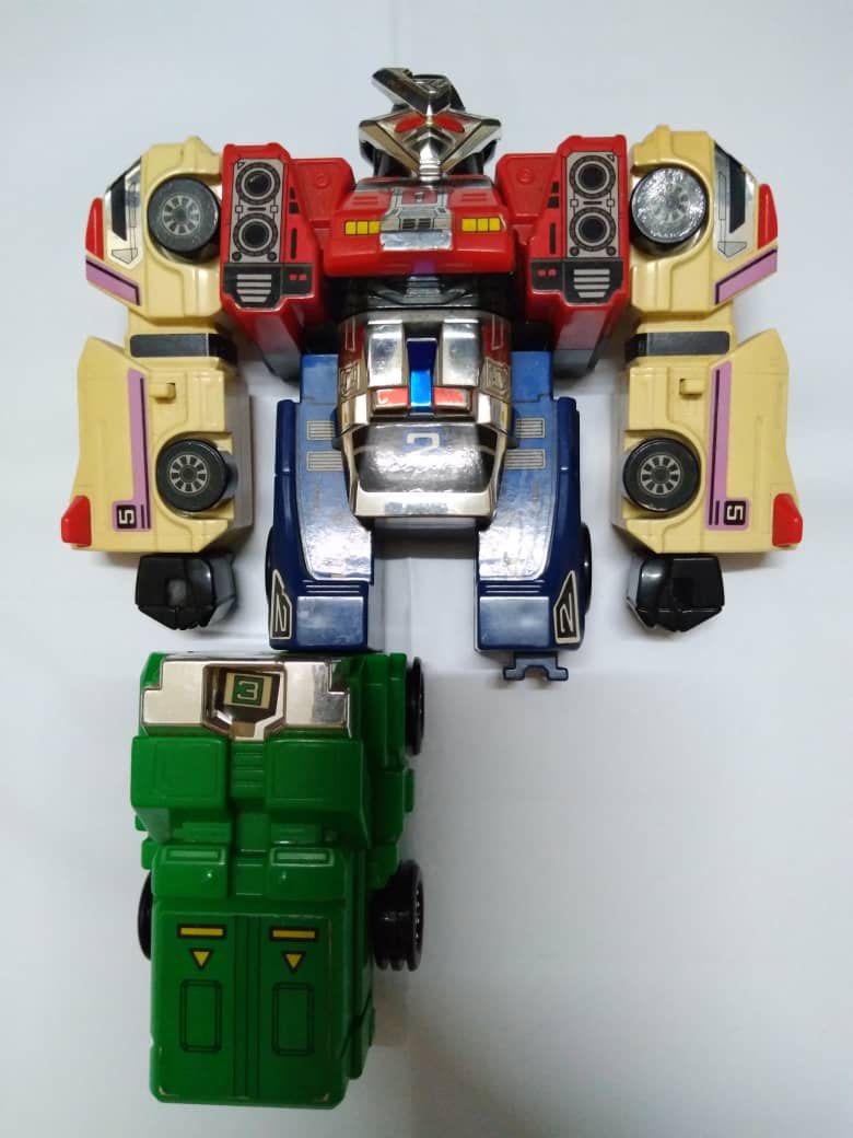 Power Ranger Carranger DX VRV Robo Megazord 1996 Bandai Japan, Hobbies ...