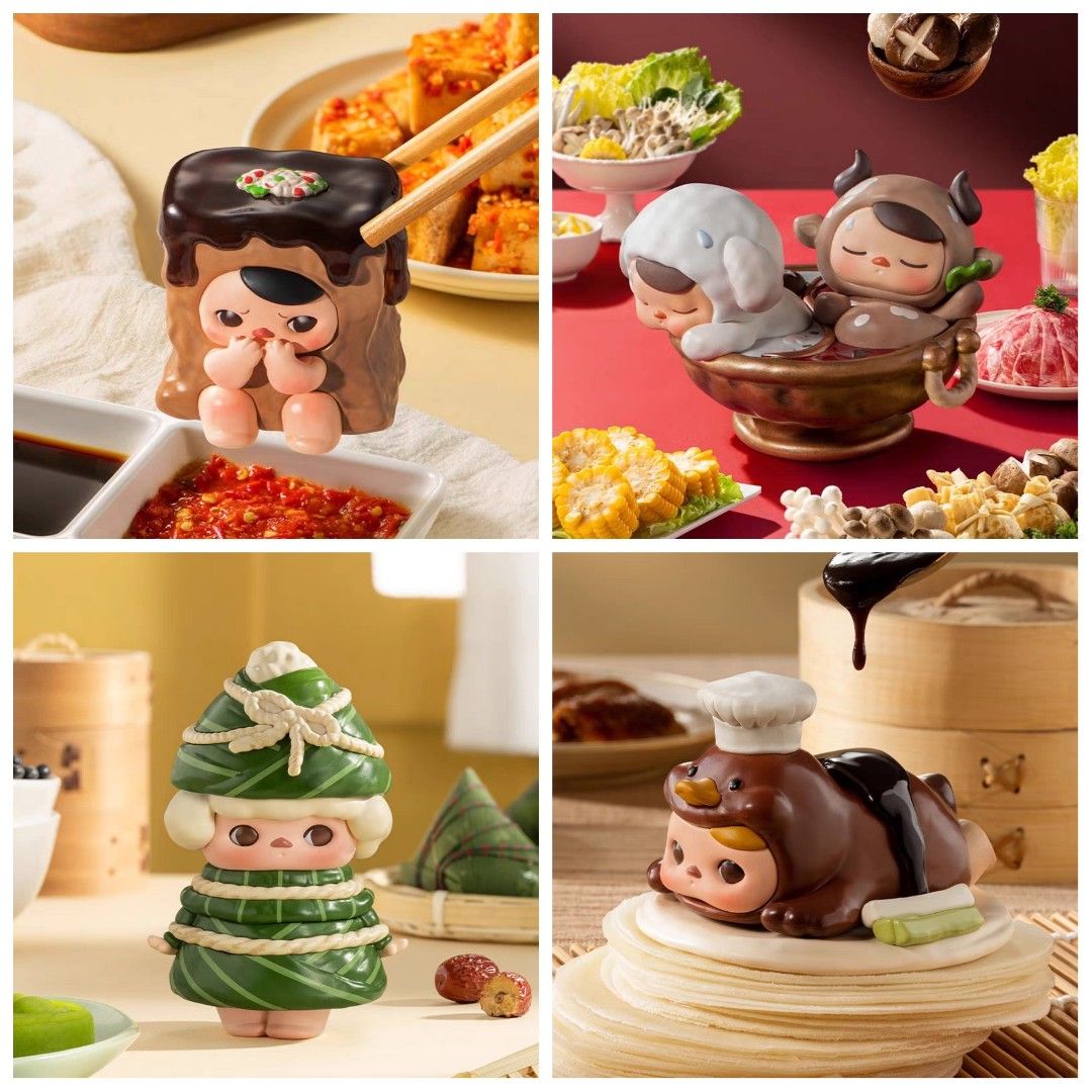 Preorder (Confirmed Design)-Pop Mart popmart Popmart Pucky The Feast ...