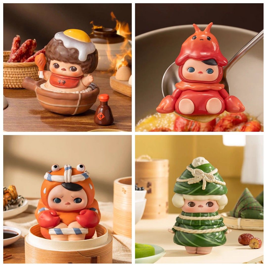 Preorder (Confirmed Design)-Pop Mart popmart Popmart Pucky The Feast ...