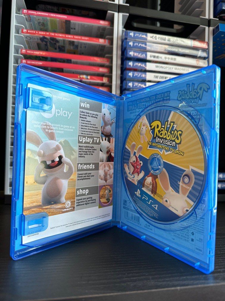 PS4 Rabbids Invasion - The Interactive TV Show, Video Gaming, Video ...
