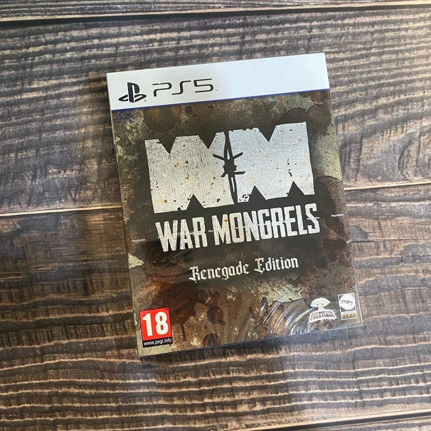 PS5 被遺忘的我們 叛徒版 俯視角即時戰略遊戲 War Mongrels 中文版, 電玩遊戲相關, 電玩主機, PlayStation在旋轉拍賣