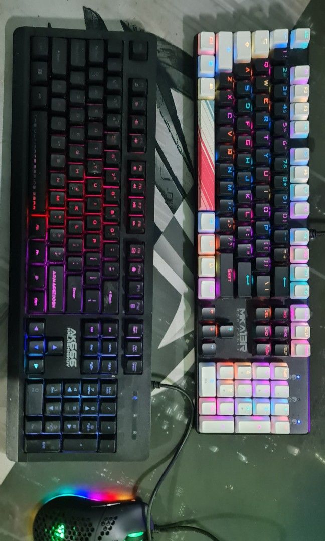 RGB Gaming keyboard ARMAGEDDON, Computers & Tech, Parts & Accessories ...