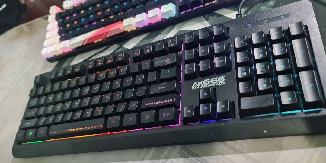 RGB Gaming keyboard ARMAGEDDON, Computers & Tech, Parts & Accessories ...