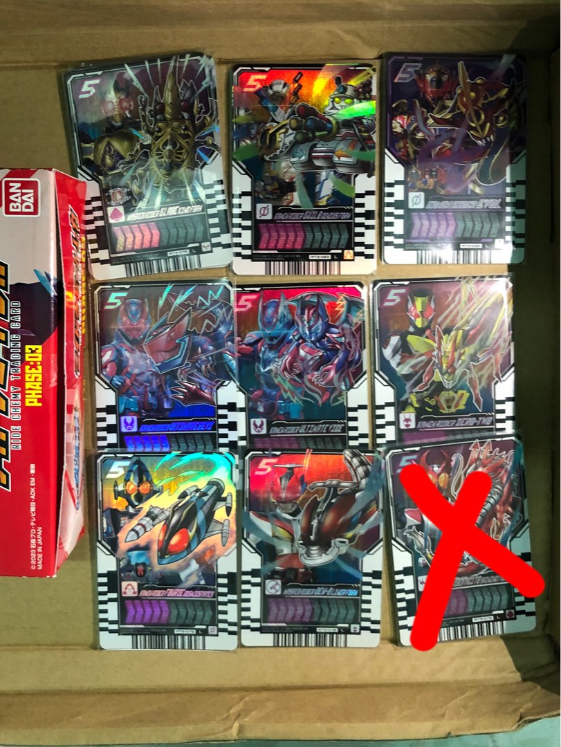 Ride Chemy Trading Card Phase:03 LEGEND RIDER RARE, Hobbies & Toys ...