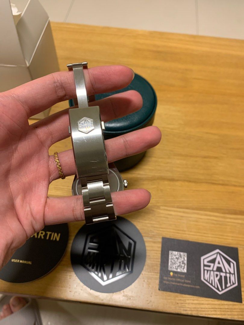 San Martin applied indices tudor ranger homage 36mm with on the fly ...