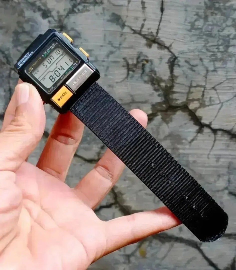 Seiko Pulse Meter S234-5000, Fesyen Pria, Jam Tangan di Carousell