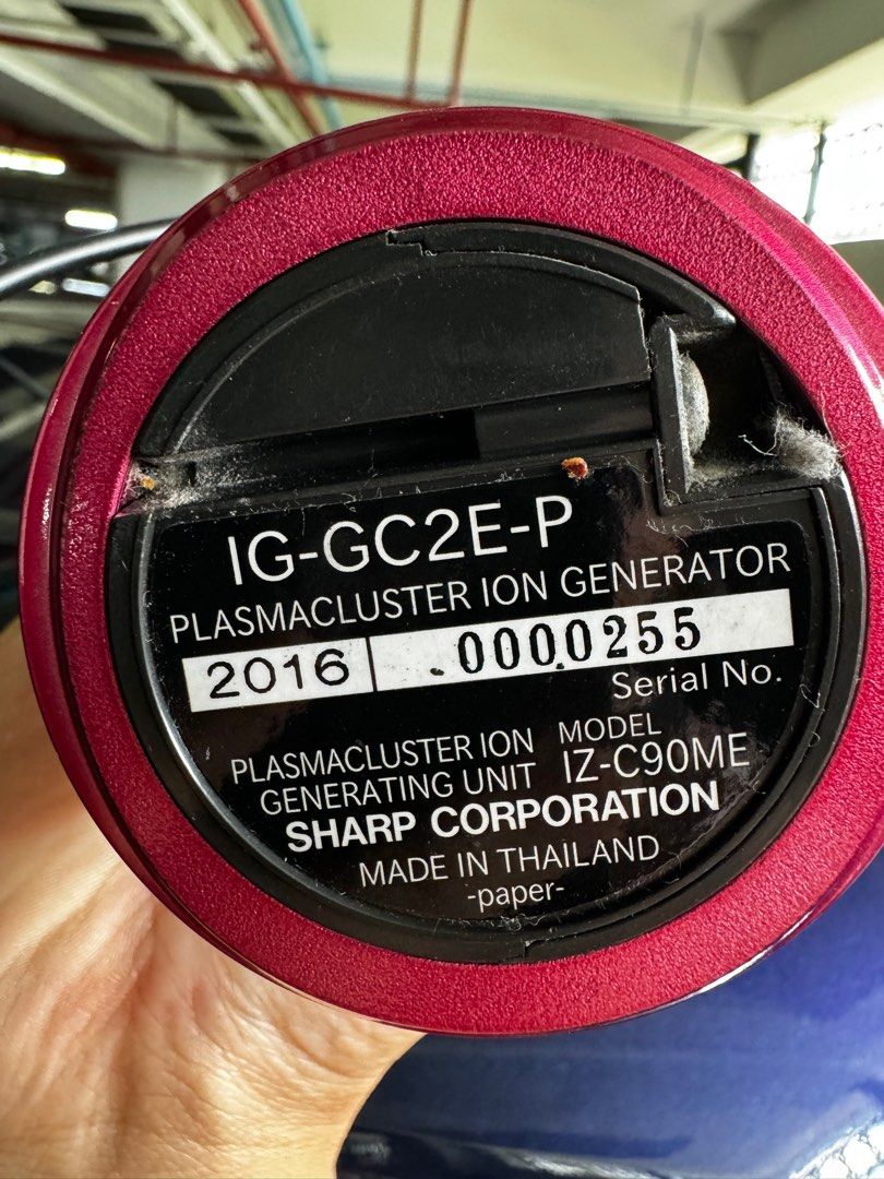 Sharp Plasmacluster ion generator IG-GC2E, Car Accessories, Accessories on Carousell