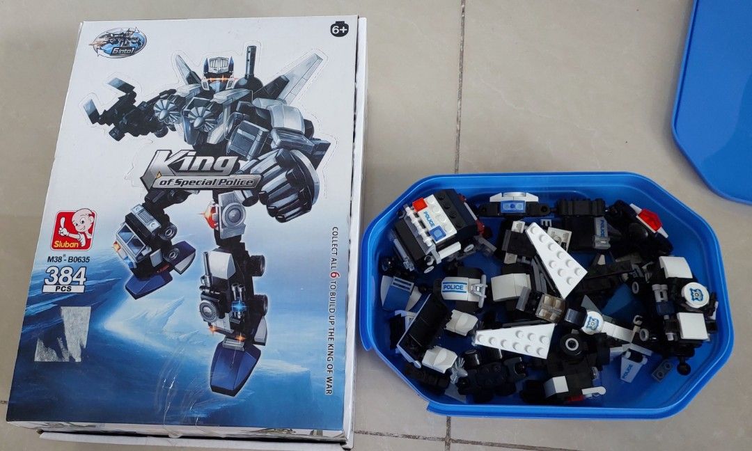Sluban King of Police, Hobbies & Toys, Toys & Games on Carousell