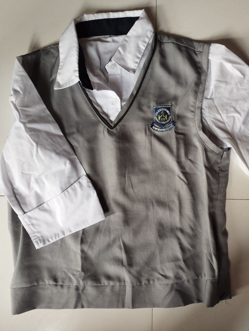 STI Senior High Uniform Female (large), Women's Fashion, Tops, Blouses ...