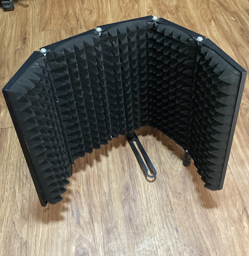 Studio Microphone Isolation Shield, Audio, Other Audio Equipment on ...