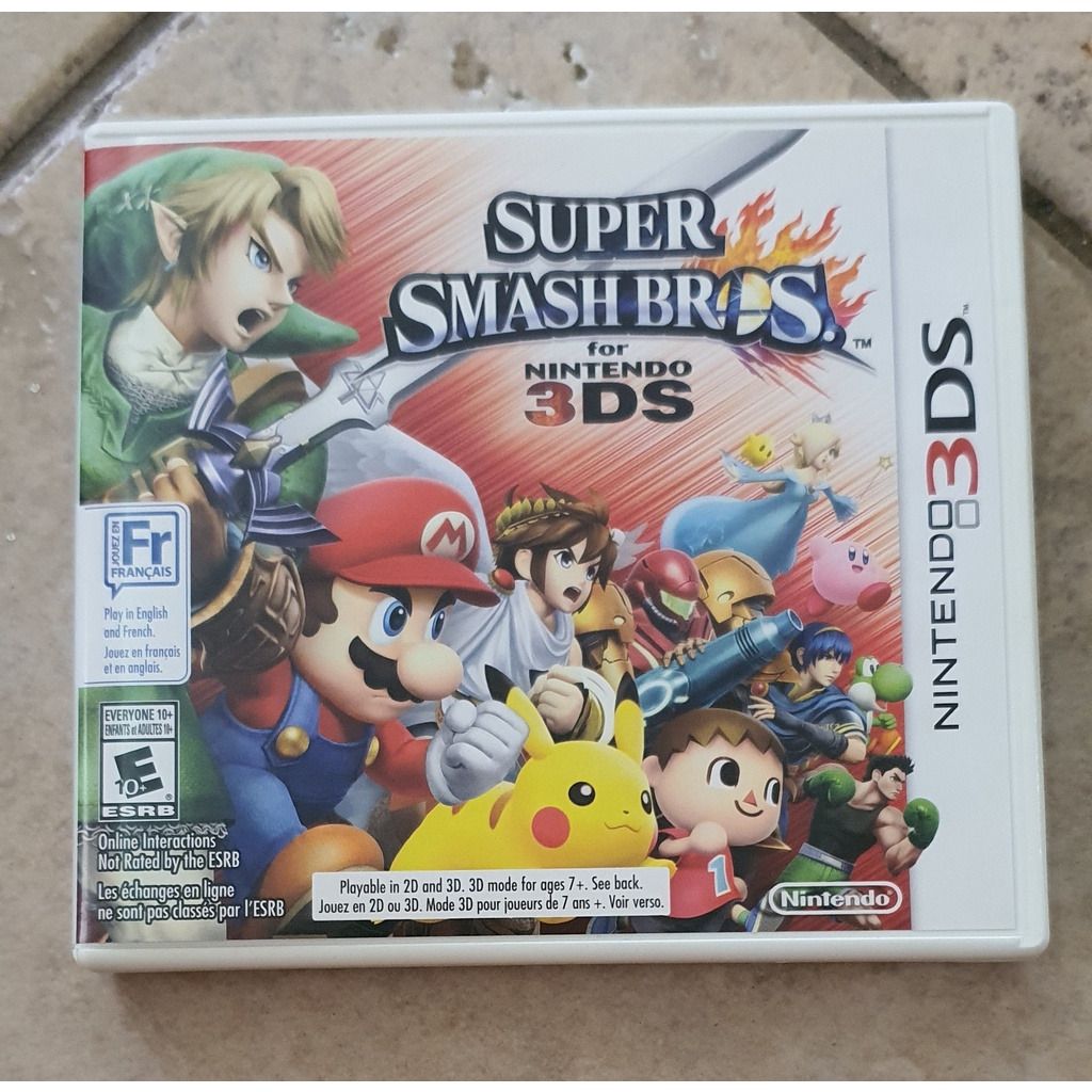 Super Smash Brothers 3DS, Video Gaming, Video Games, Nintendo on Carousell