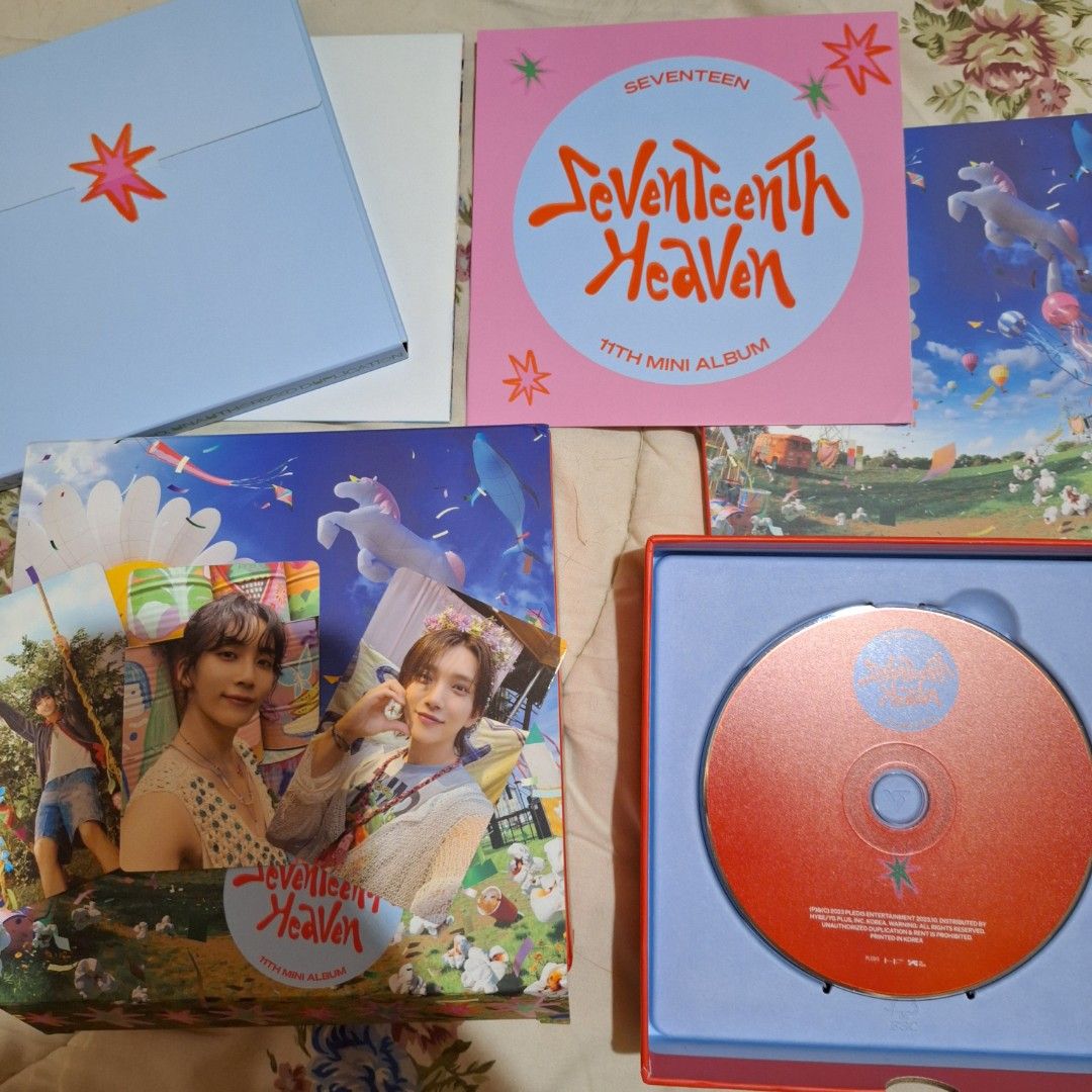 SVT Seventeen Album Seventeenth Heaven Unsealed, K-Wave di Carousell