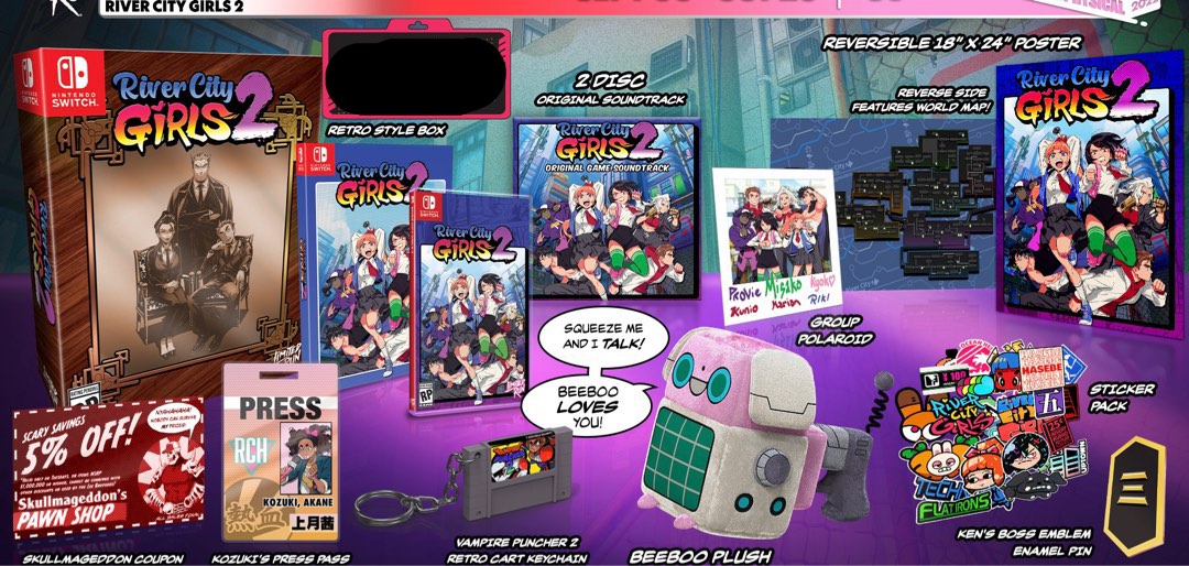 Switch river city girls 2 ultimate edition | FOR NINTENDO SWITCH LITE OLED GEN2, Hobbies & Toys ...