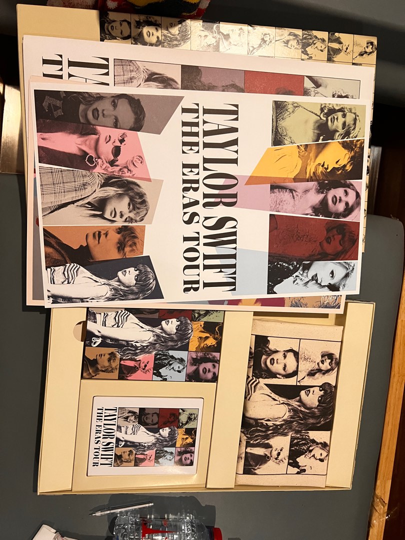 Taylor Swift VIP Box from Paris Eras Tour, Hobbies & Toys, Memorabilia ...