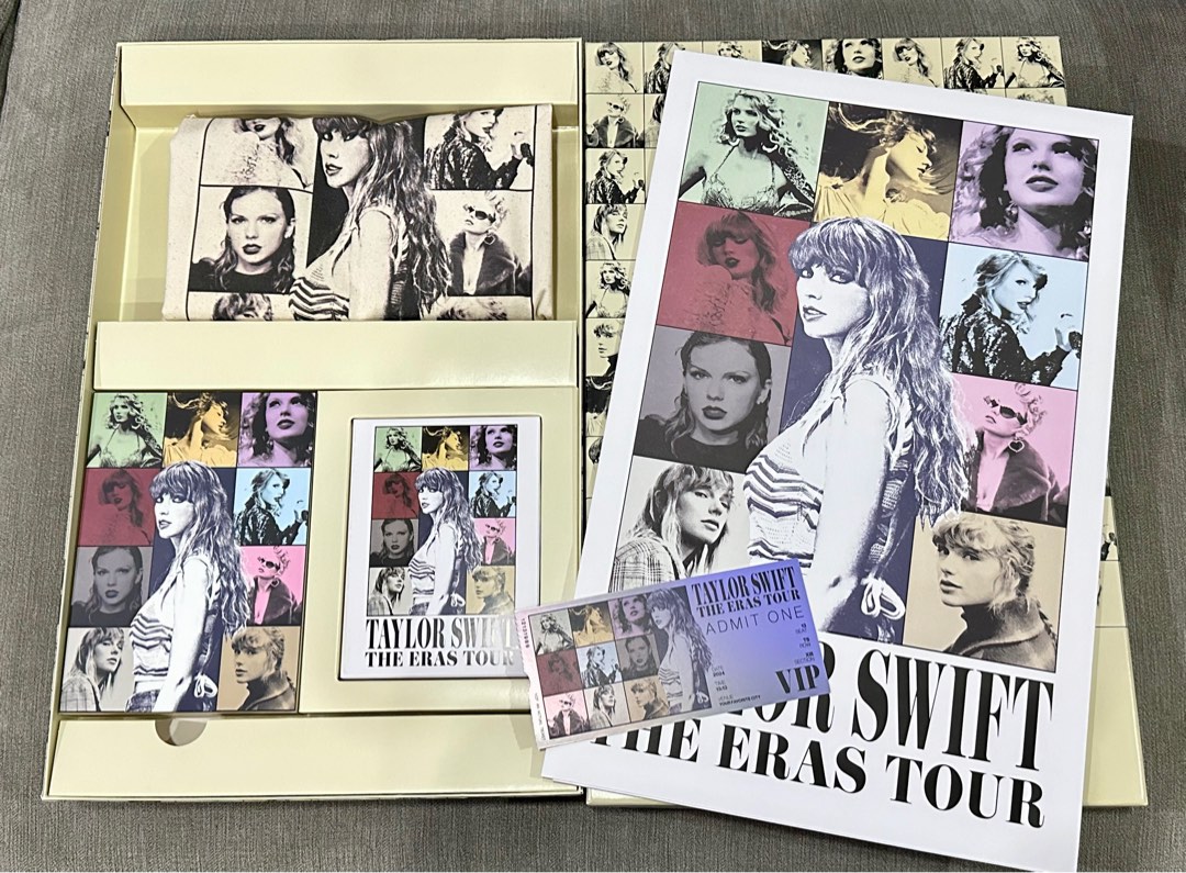 Taylor Swift VIP Merch Box, Hobbies & Toys, Memorabilia & Collectibles ...