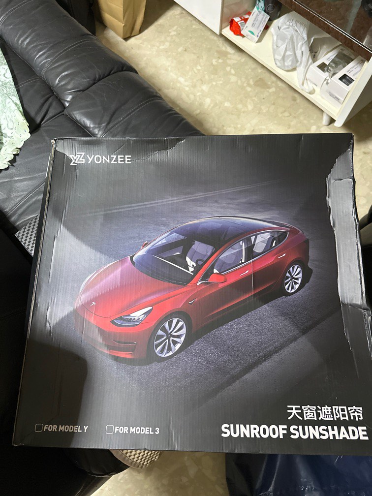 TESLA MODEL 3 HIGHLAND 2024 SUNROOF SUNSHADE, Car Accessories ...