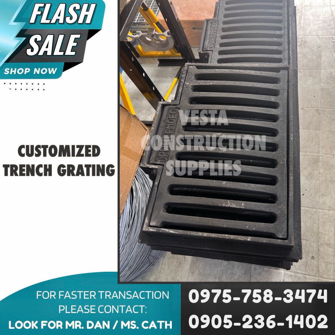 Trench Grating, Commercial & Industrial, Construction Tools & Equipment ...