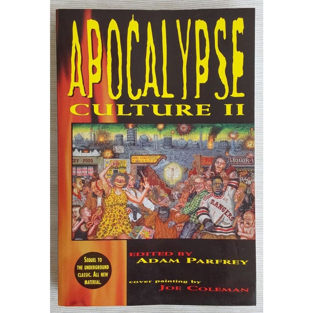 VERY RARE & OUT OF PRINT, ALTERNATIVE - Apocalypse Culture Vol. 2 ...