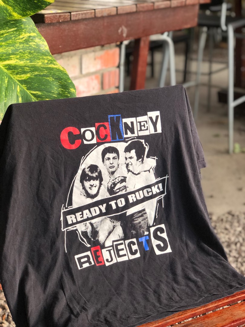 Vintage Europe Cockney Rejects, Men's Fashion, Tops & Sets, Tshirts ...