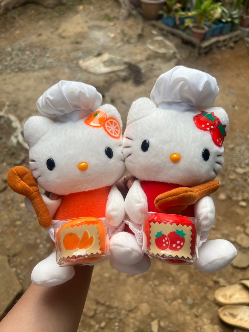 Vintage Hello kitty baker orange & strawberry jam, Hobbies & Toys, Toys ...