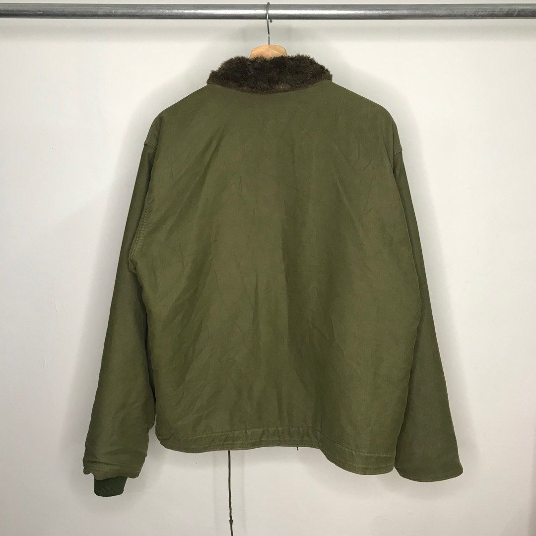 Vintage WW2 USN Deck Jacket Army, Men's Fashion, Coats, Jackets and ...