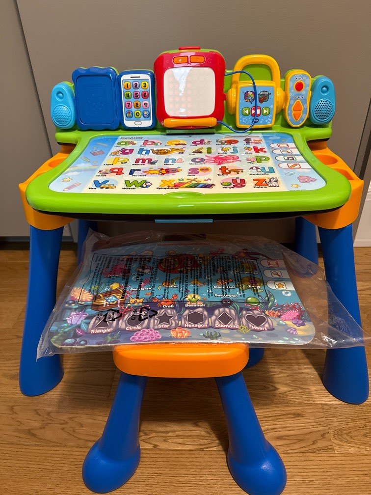 Vtech Touch n Learn Activity Desk, Hobbies & Toys, Toys & Games on ...
