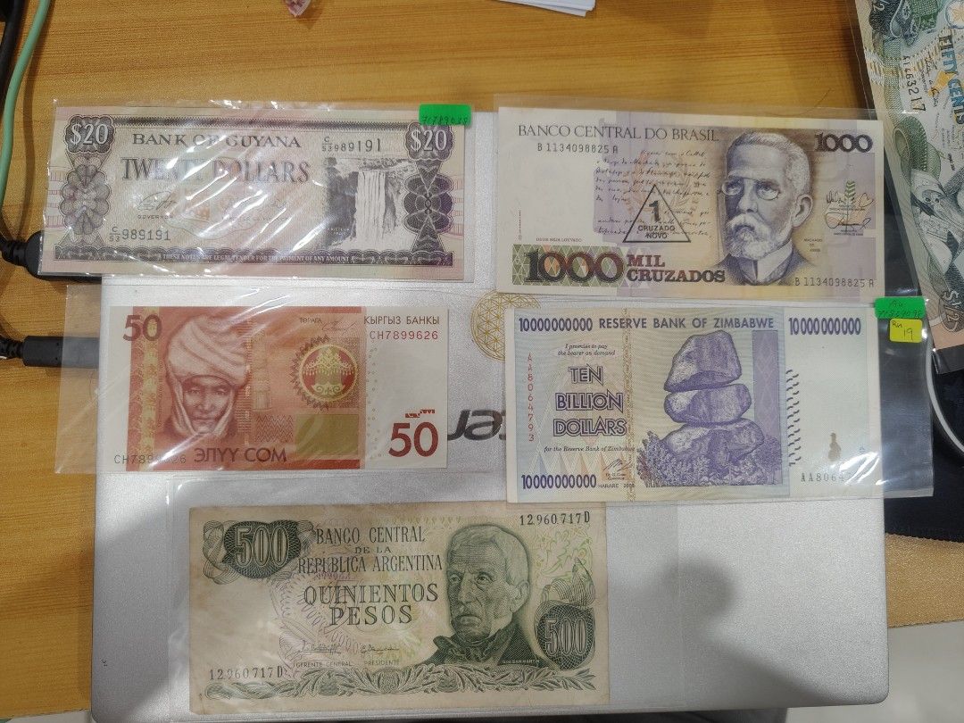 World notes, Hobbies & Toys, Collectibles & Memorabilia, Currency on ...