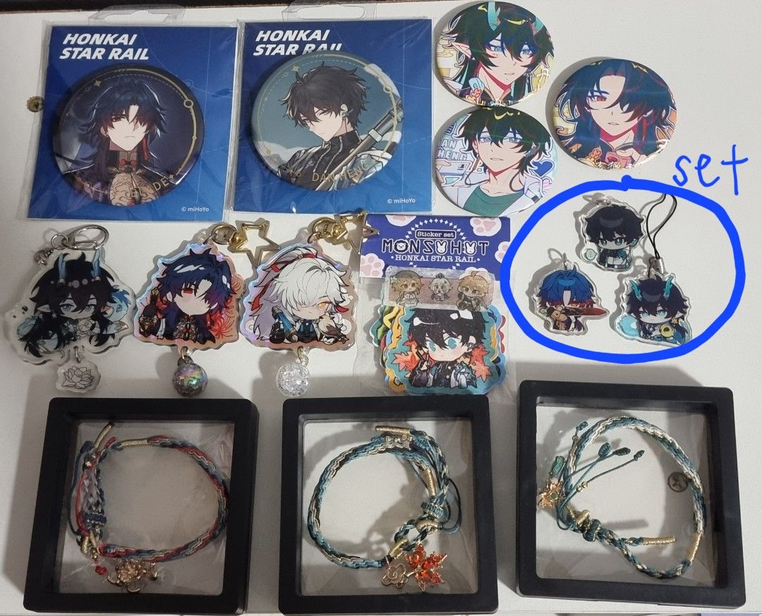 [WTS/WTT] honkai : star rail official and fan merch clearance imbitor ...
