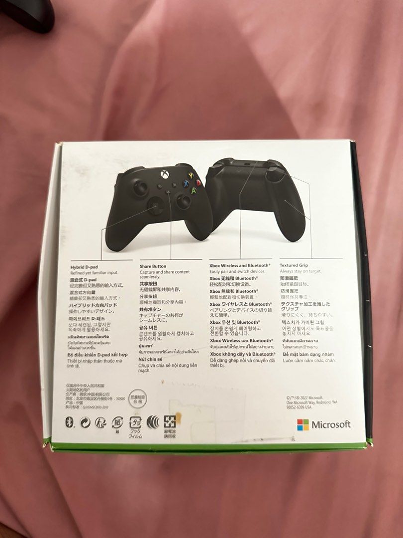 XBOX series controller carbon black, Video Gaming, Gaming Accessories ...