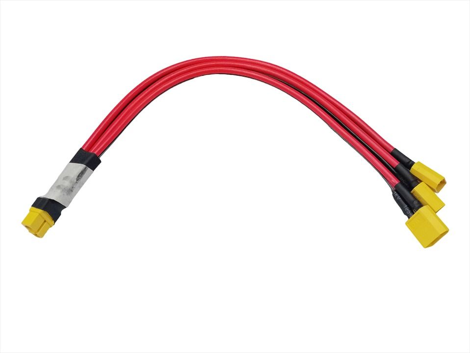 XT60 MALE/FEMALE SERIES BATTERY CONNECTOR CABLE Y SPLITTER EXTENSION ...