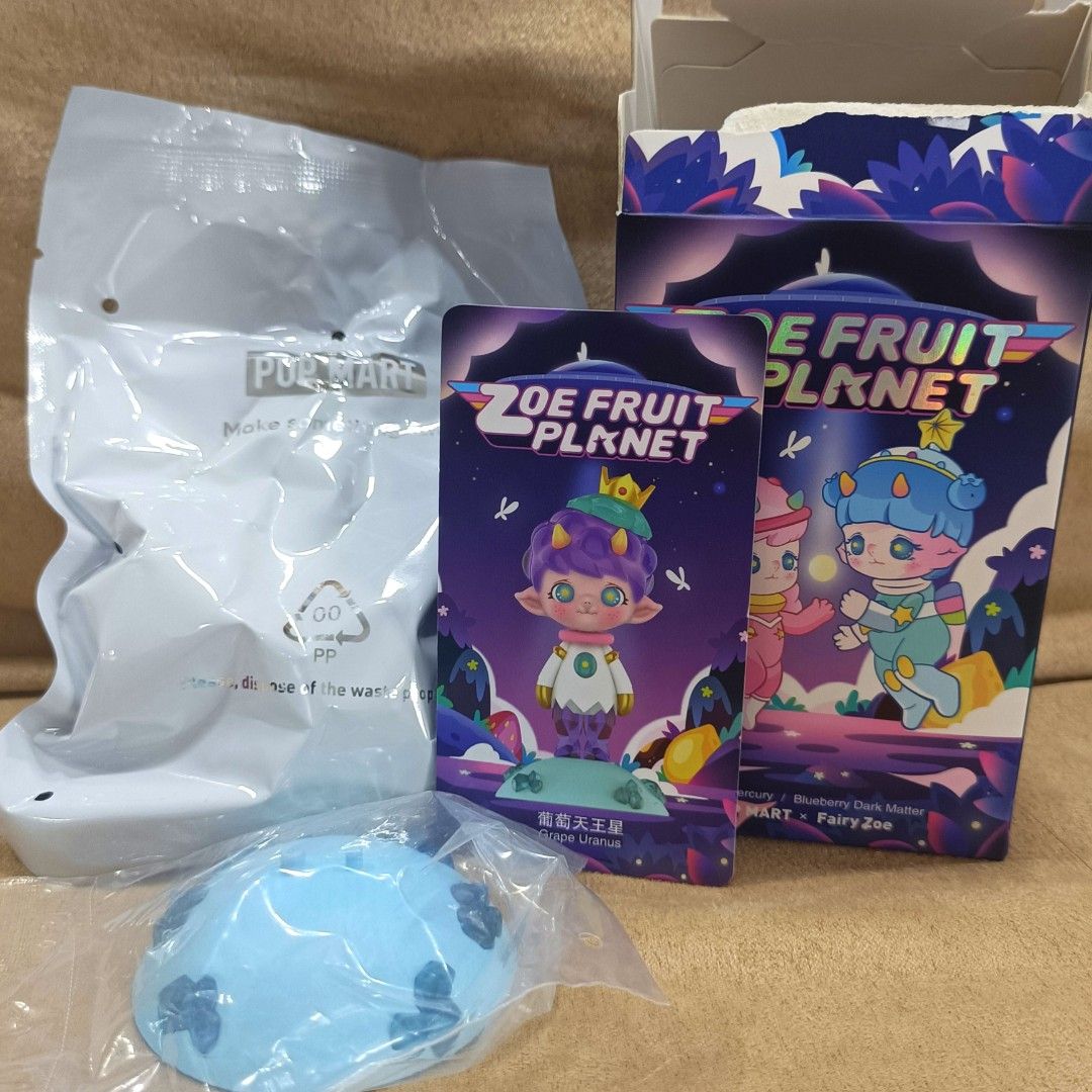 Zoe fruit planet popmart grape uranus, Hobbies & Toys, Toys & Games on ...