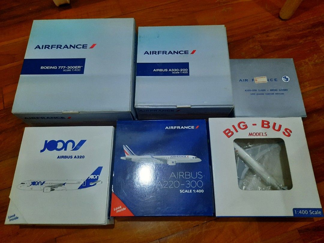 1/400 scale Air France Airbus A320 Aircraft Model, Hobbies & Toys, Toys ...