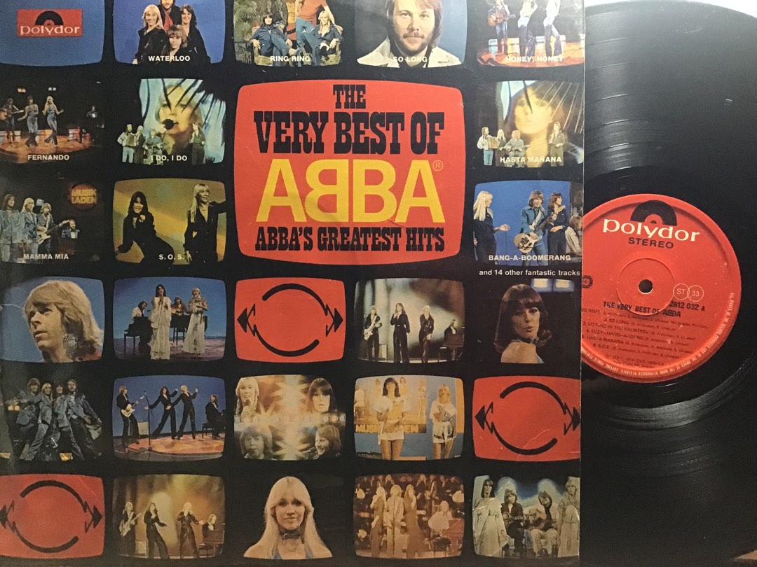 2x LP The Very Best of ABBA - Greatest Hits OOP DOUBLE VINYL RECORD ...