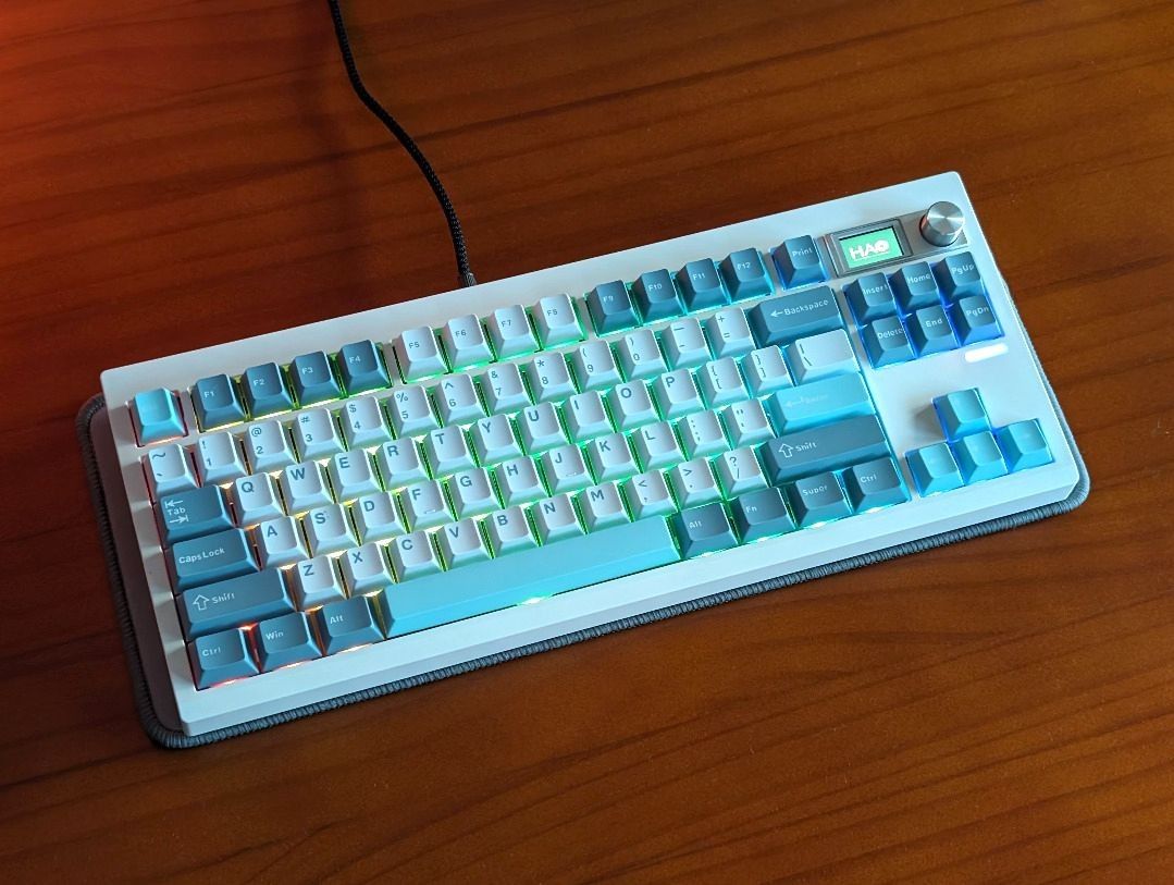 80% TKL Custom Mechanical Keyboard (Shoko0205) - Fully Modded Tri Mode, Computers & Tech, Parts ...