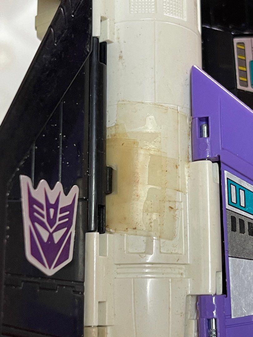 中古 變形金剛 G1 超巨人 decepticons destron overlord masterforce D-307 made in ...