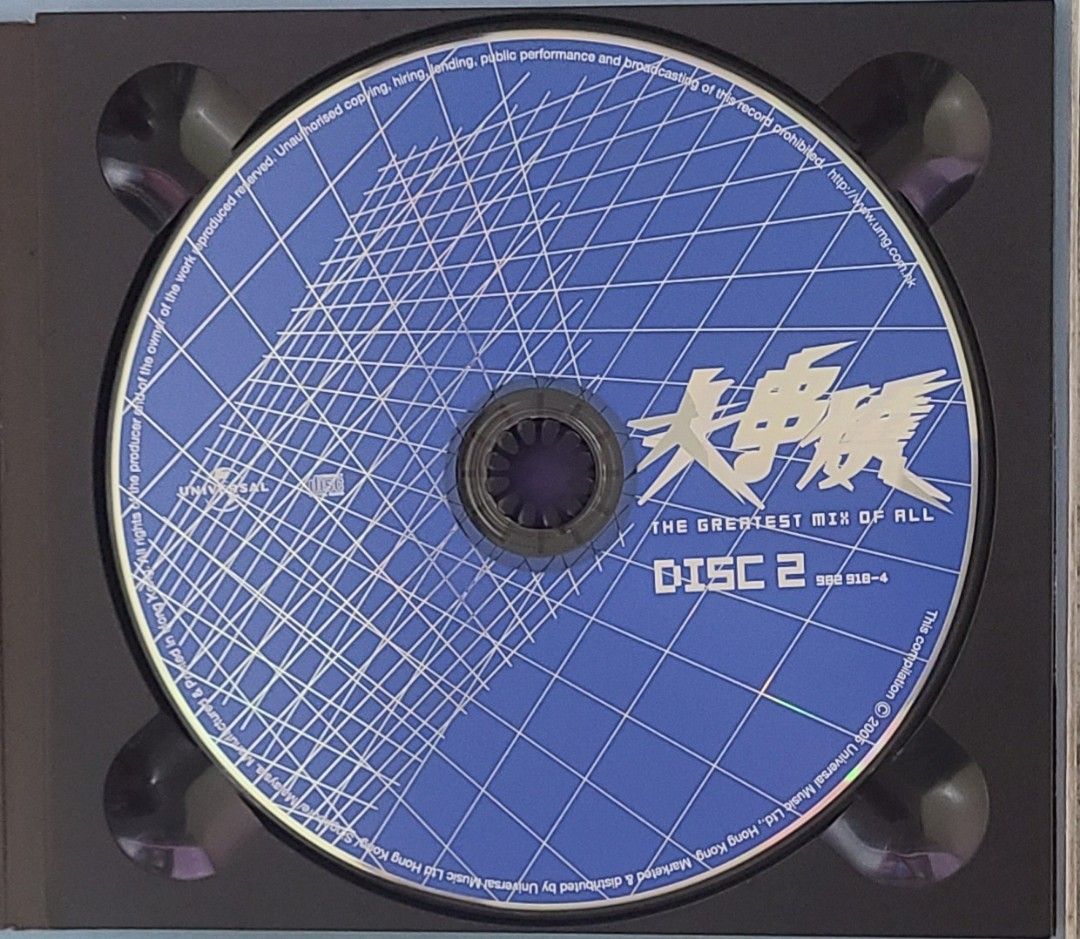 大串燒 The Greatest Mix Of All Vol.1&2 CD 舊版 2套齊走不散賣，共$600(請勿議價，議價不回), 興趣及 ...