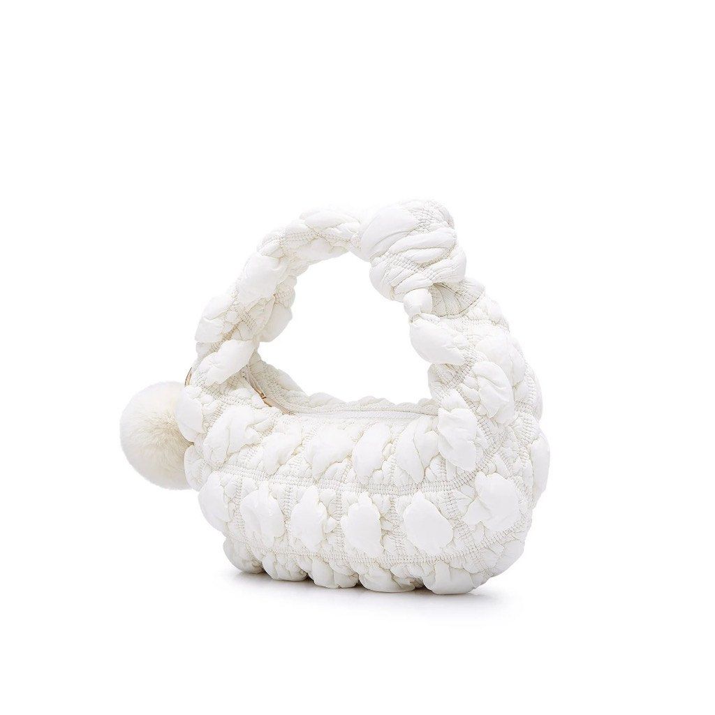 Authentic Jelly Bunny Cole Knot Bag Ivory White, Barang Mewah, Tas ...