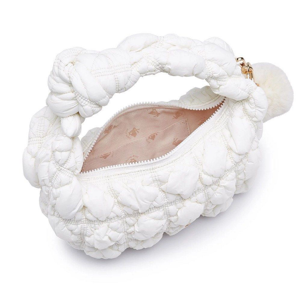 Authentic Jelly Bunny Cole Knot Bag Ivory White, Barang Mewah, Tas ...