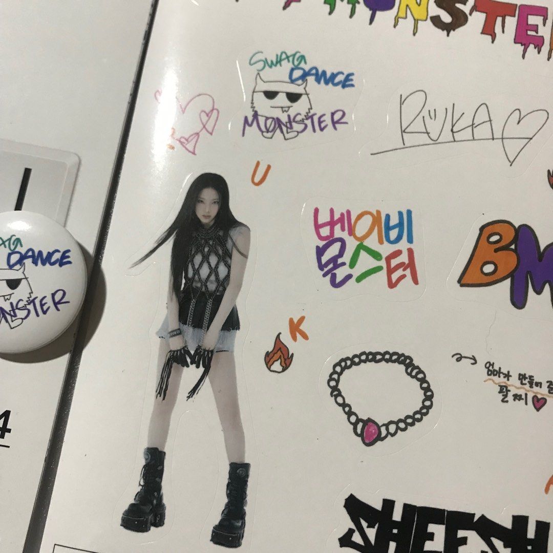 BABYMONSTER Ruka 1st Mini Album Inclusions Set, Hobbies & Toys ...