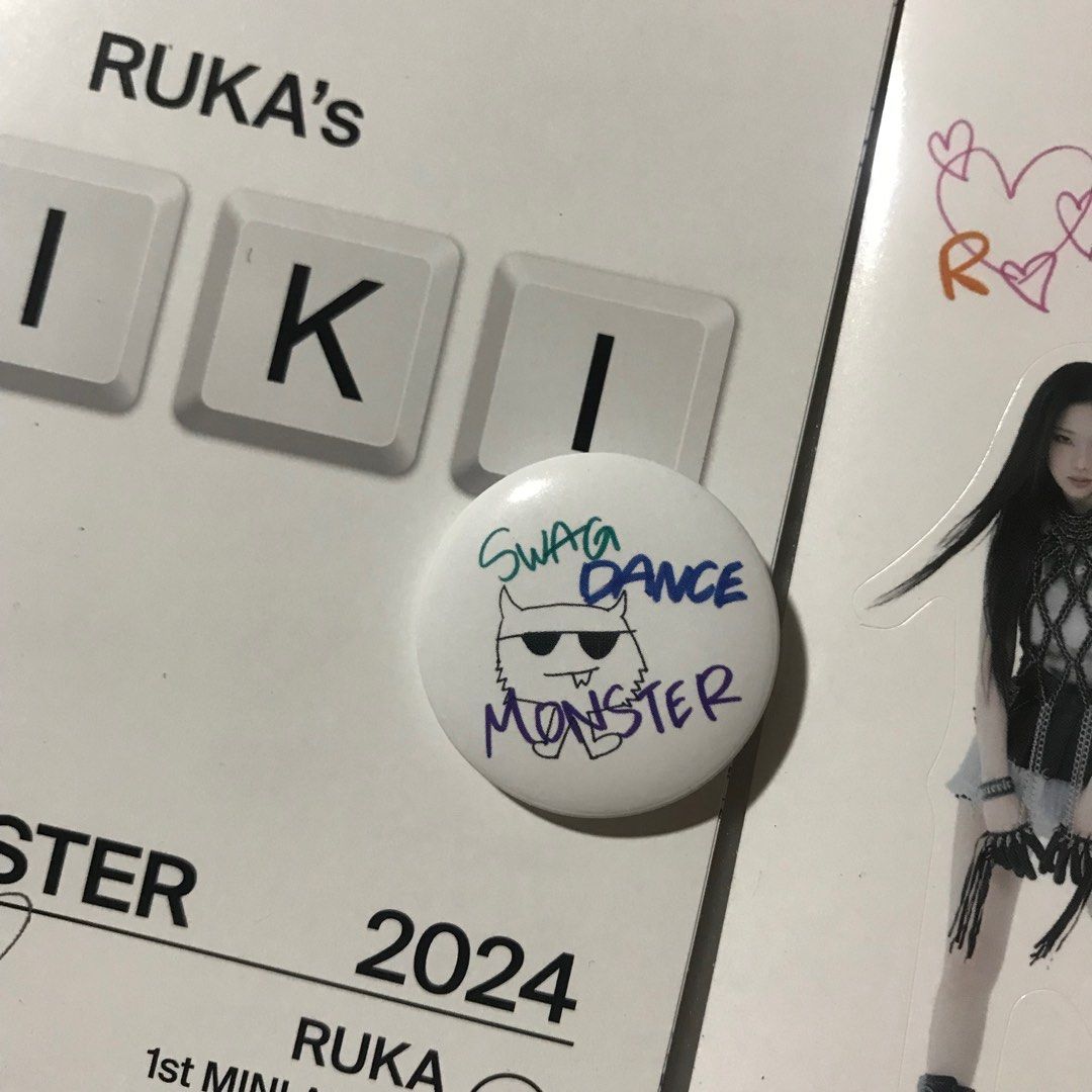 BABYMONSTER Ruka 1st Mini Album Inclusions Set, Hobbies & Toys ...