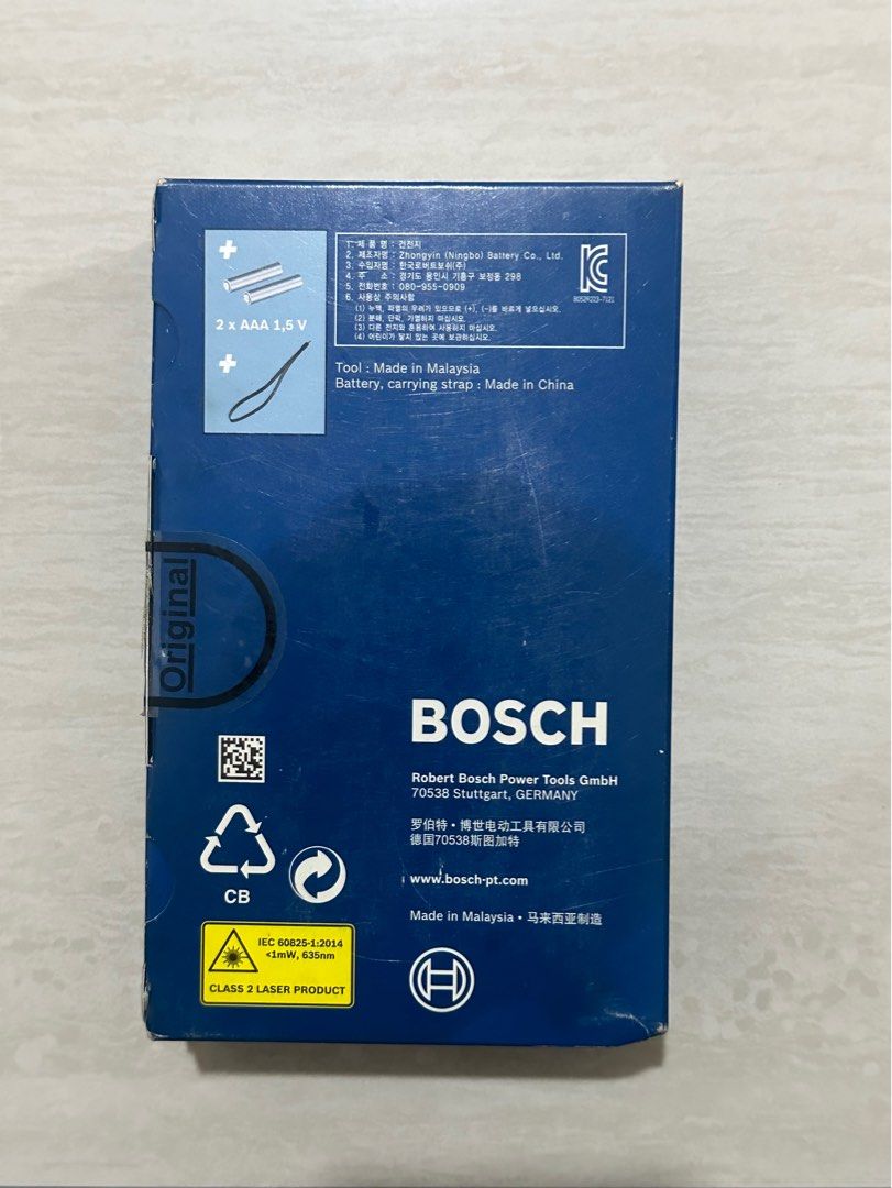 BOSCH PROFESSIONAL GLM 500 LASER RANGE, Computers & Tech, Office ...