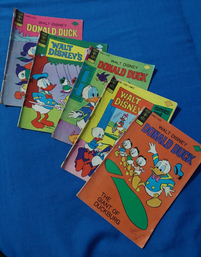 bundle vintage Donald Duck comics, Hobbies & Toys, Books & Magazines ...