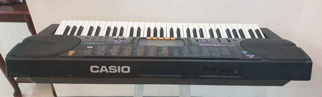 Casio CTK 660L With Touch Response & key Lighting Piano Keyboard, Hobbies & Toys, Music & Media ...