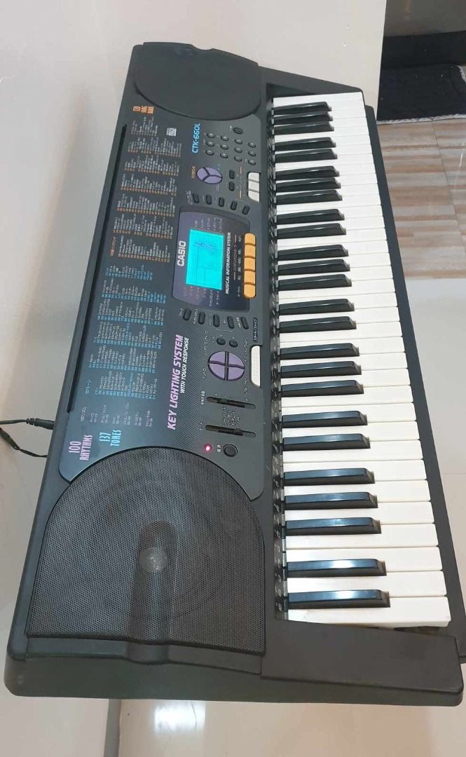 Casio CTK 660L With Touch Response & key Lighting Piano Keyboard, Hobbies & Toys, Music & Media ...