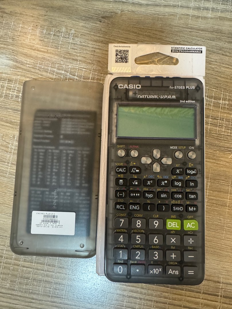 CASIO fx-570ES PLUS-C (Transparent Casing), Mobile Phones & Gadgets ...