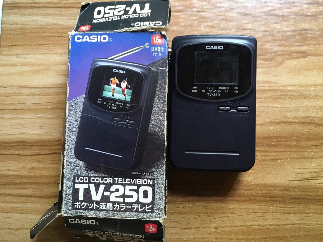 Casio TV collectible, Photography, Video Cameras on Carousell