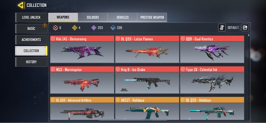 [CODM] 6 Mythic 4 Leg and many char skins, Video Gaming, Video Games ...