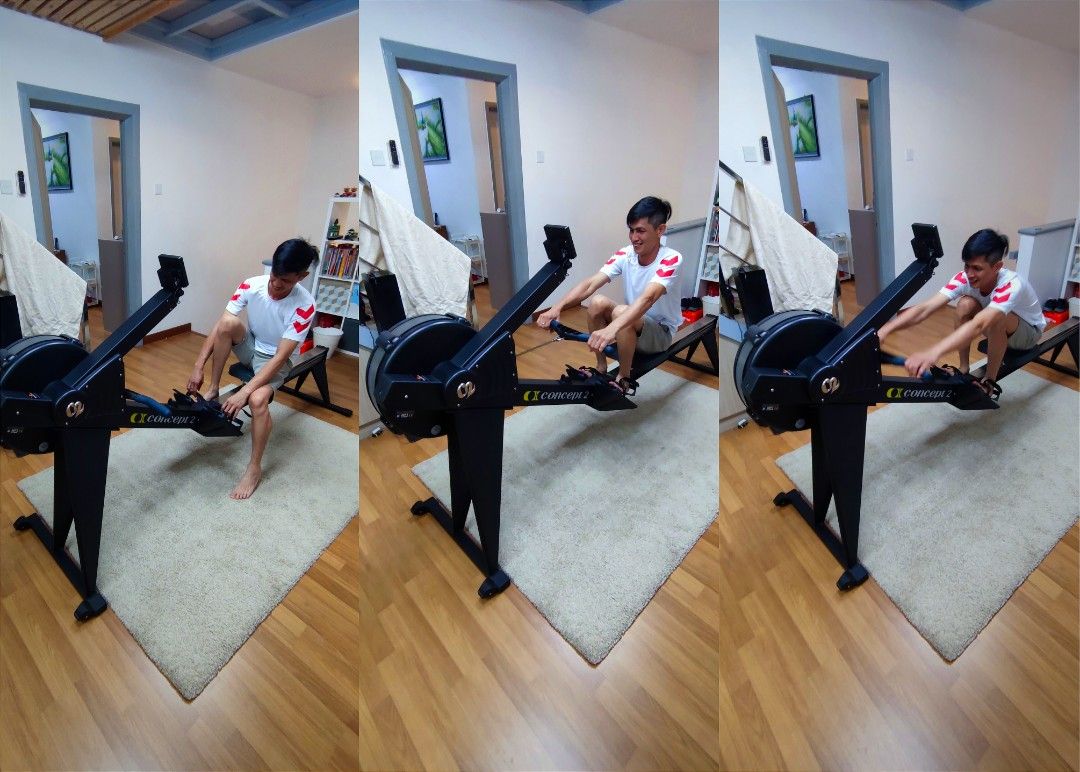 Concept 2 rower machine, Sports Equipment, Exercise & Fitness, Cardio ...