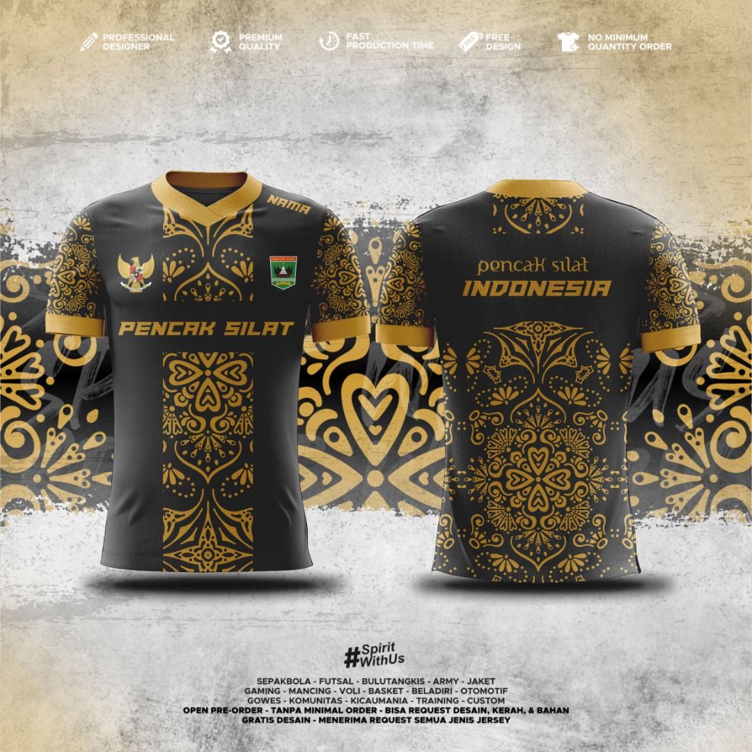 Contoh Desain Terbaru Baju Beladiri Full Printing Surabaya - 0877.5129. ...